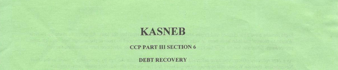 KASNEB Debt Recovery Past Papers and answers - KASNEB NOTES & REVISION KITS
